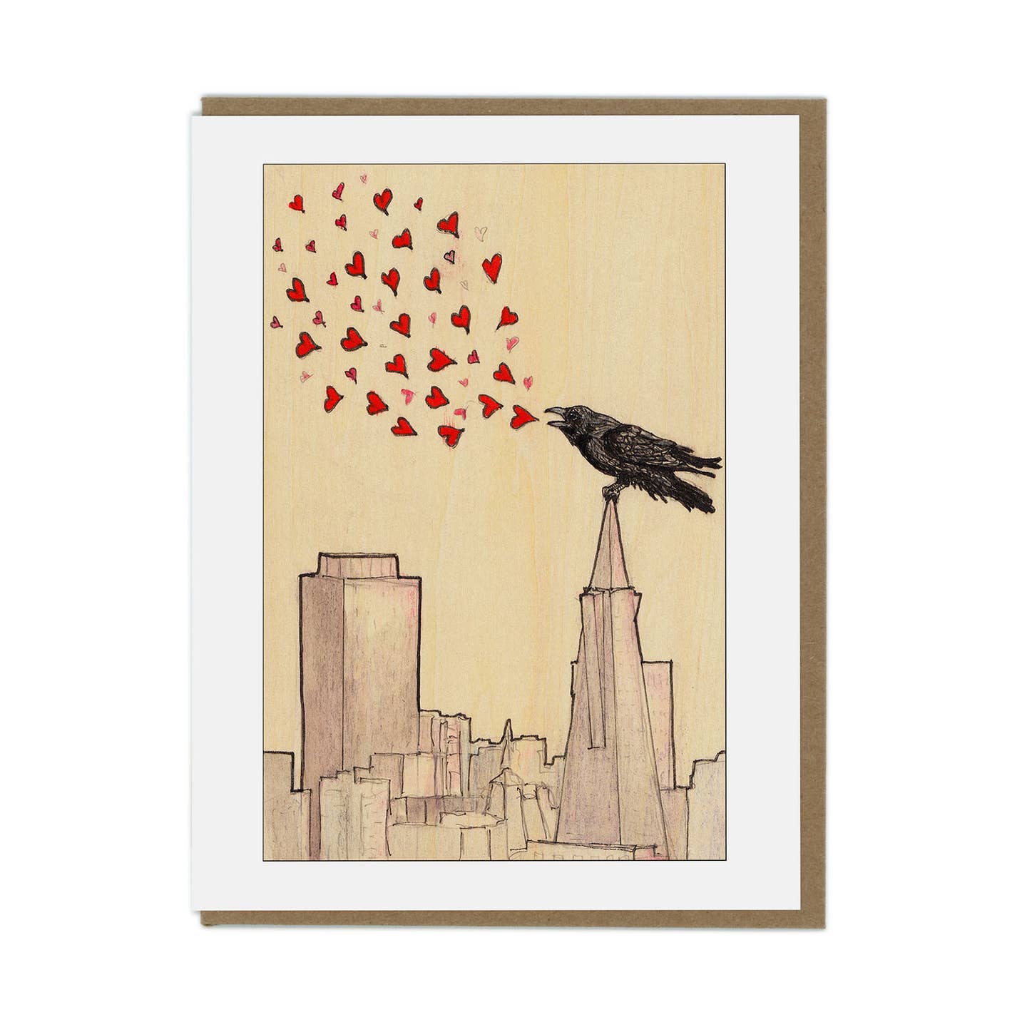 Lovesong- Blank Greeting Card – Scandihoo